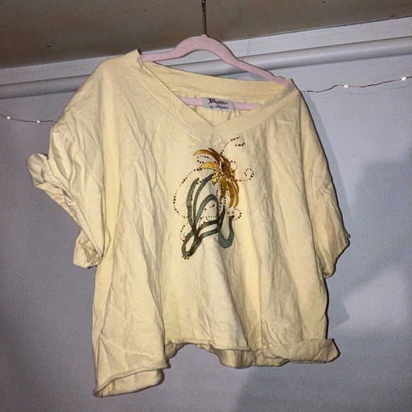 Tops | Vintage Cropped T Shirt | Poshmark